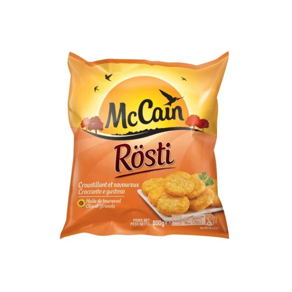 Khoai tây bánh Rosti McCain 800g - Beemart