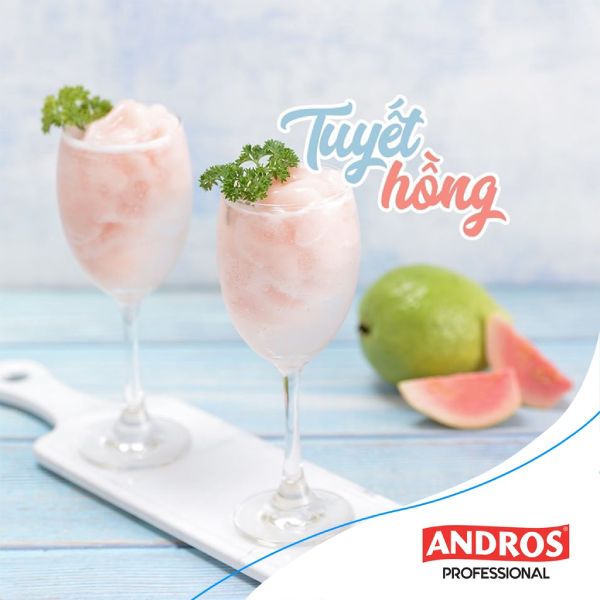 Mứt Chunky ổi hồng 1kg - Nguyên liệu pha chế Beemart