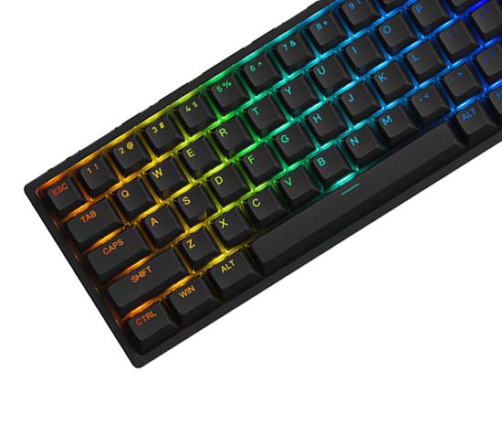 Bàn phím cơ AKKO 3068 v2 RGB Black (Akko CS Sw)