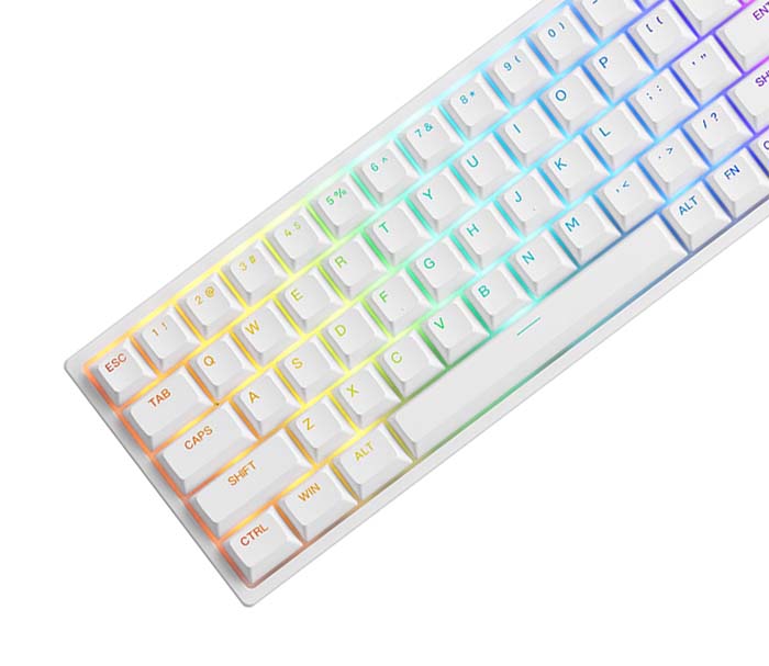 Bàn phím cơ AKKO 3068 v2 RGB White (Akko CS Sw)
