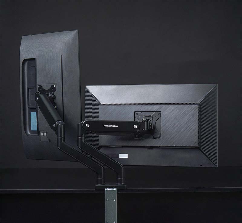 Giá đỡ 2 màn hình Human Motion Monitor Arm M8 17-32 Inch M8