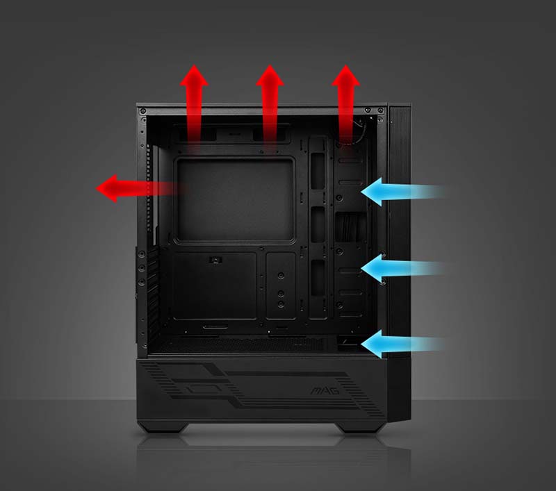 Case máy tính MSI MAG FORGE 110R MAG-FORGE-110R
