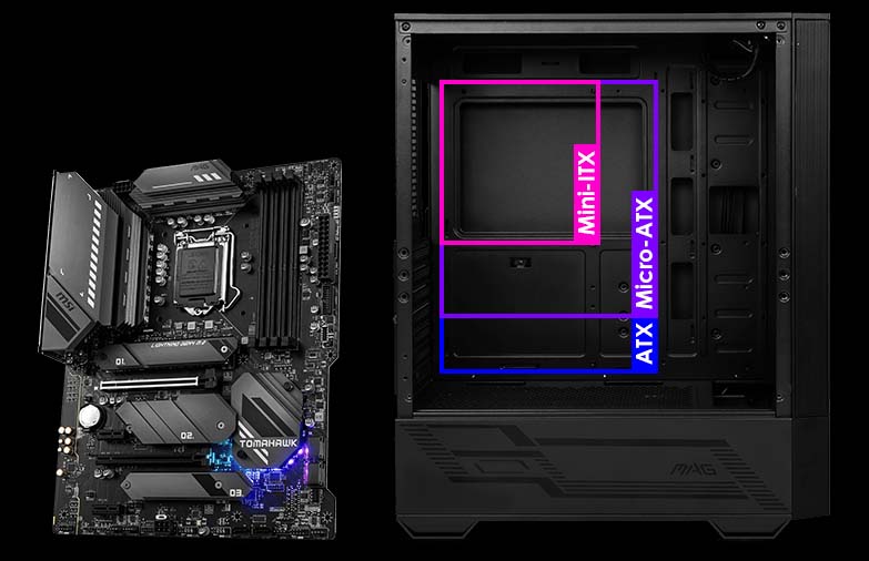 Case máy tính MSI MAG FORGE 110R MAG-FORGE-110R