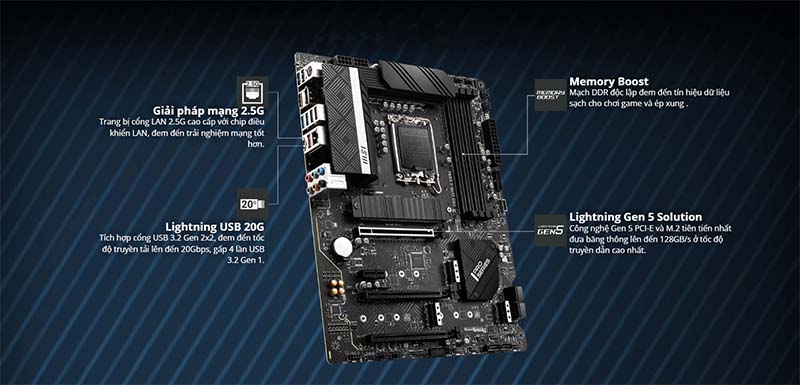 Mainboard PC MSI PRO Z690-A DDR4
