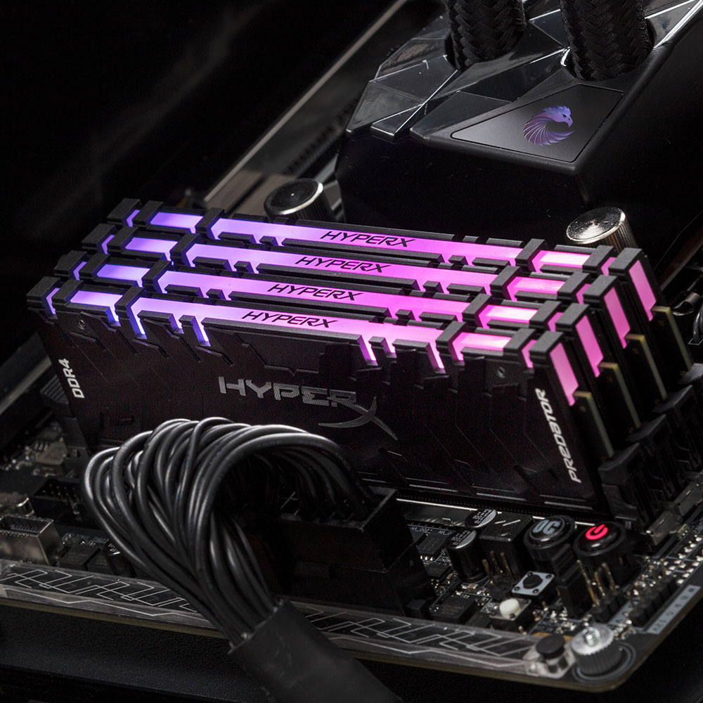 Ram PC Kingston HyperX Predator RGB 8GB 3200MHz DDR4 HX432C16PB3A/8