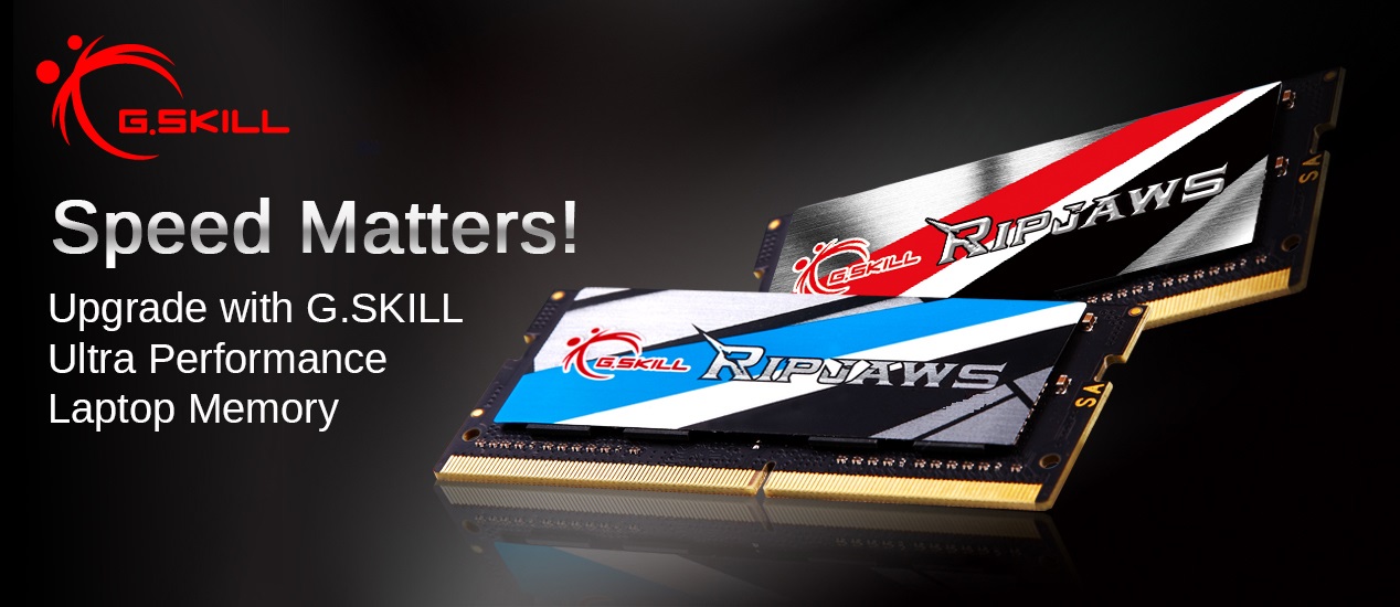 Ram Laptop G.Skill Ripjaws DDR3L 8GB 1600MHz 1.35v F3-1600C9S-8GRSL