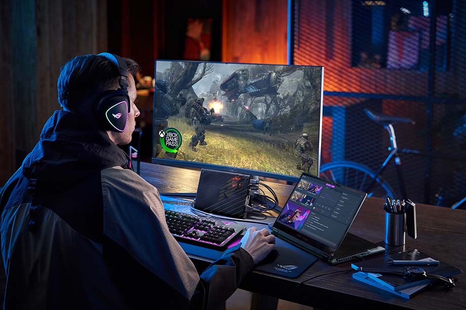 EGPU Asus ROG XG Mobile NVIDIA GeForce RTX 3080 laptop GPU 16G GDDR6 ...