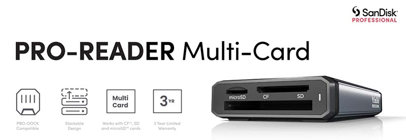 Đầu đọc thẻ nhớ SanDisk Professional PRO-READER USB Type-C 3.2 Multi ...