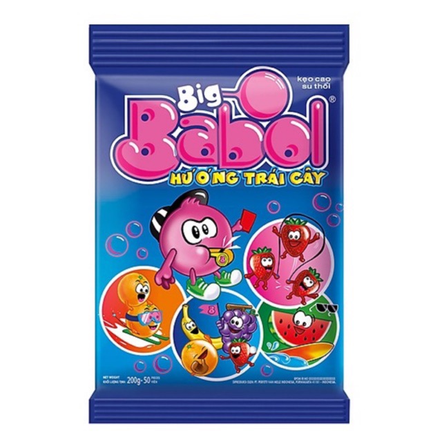 Kẹo Big babol Công ty thương mại và dịch vụ Sinh Phượng