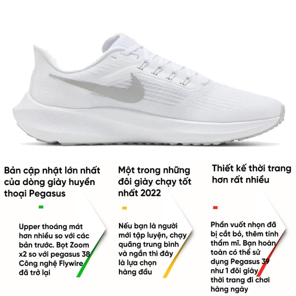 Giày chạy nữ NIKE PEGASUS 39 AIR ZOOM DH4072-100
