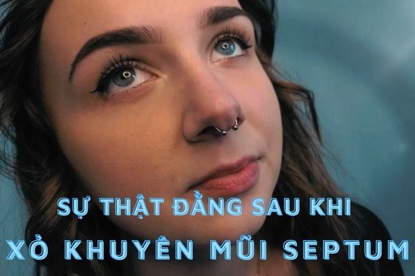 Xỏ khuyên mũi Septum có đau không? - 5 điều bạn cần nên biết